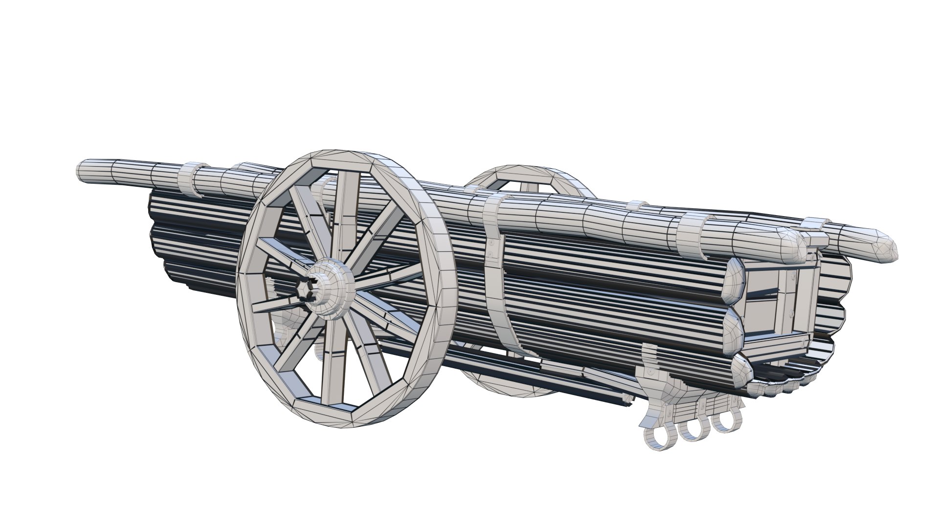 Rustic Farm Wagon 3D Model 3D - TurboSquid 2301692