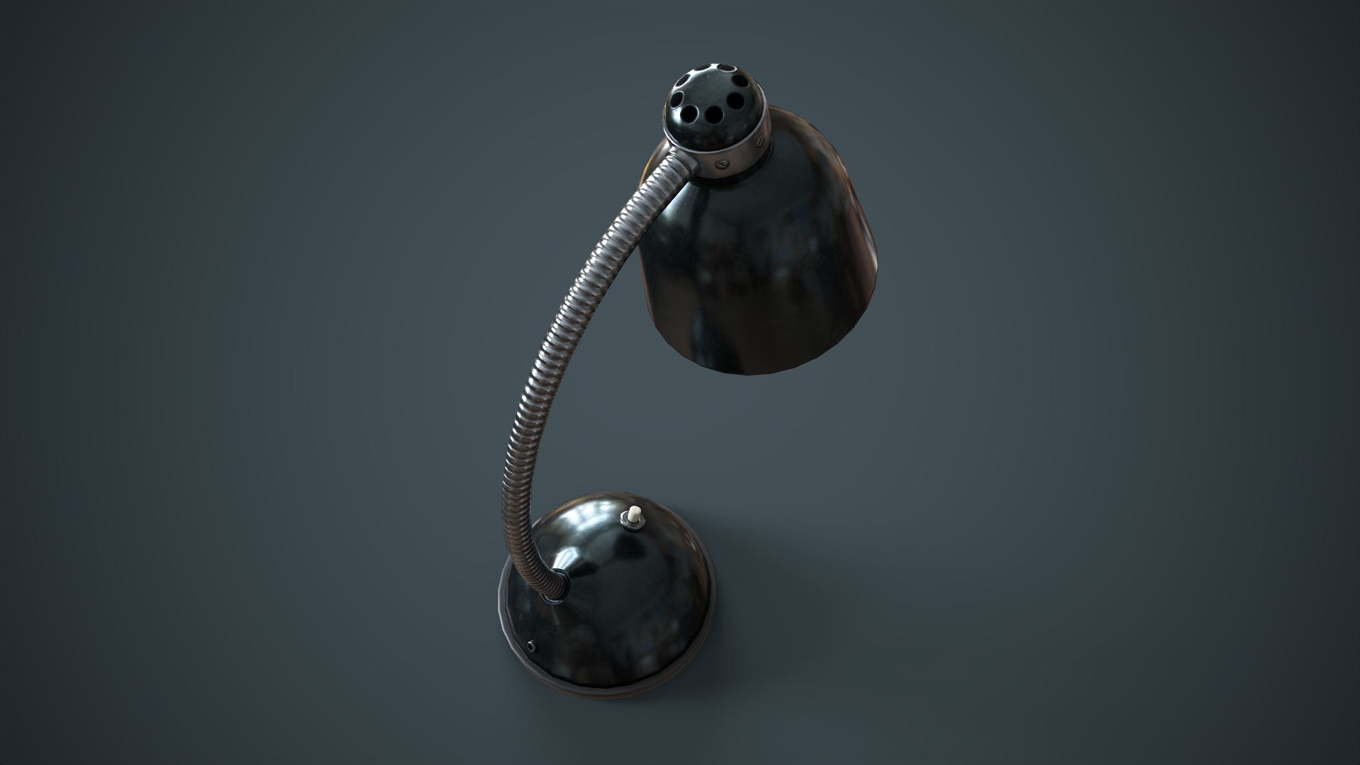Old table lamp 3D - TurboSquid 2047138