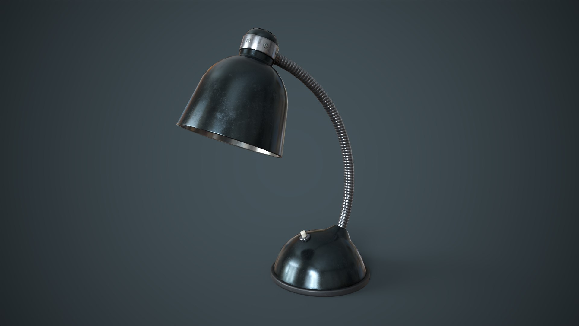 Old table lamp 3D - TurboSquid 2047138