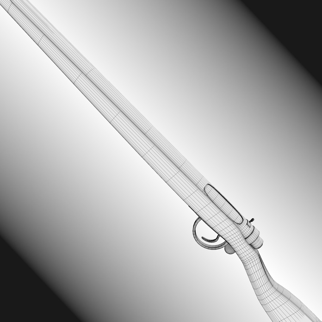 Free Custom Rifle 3d Model