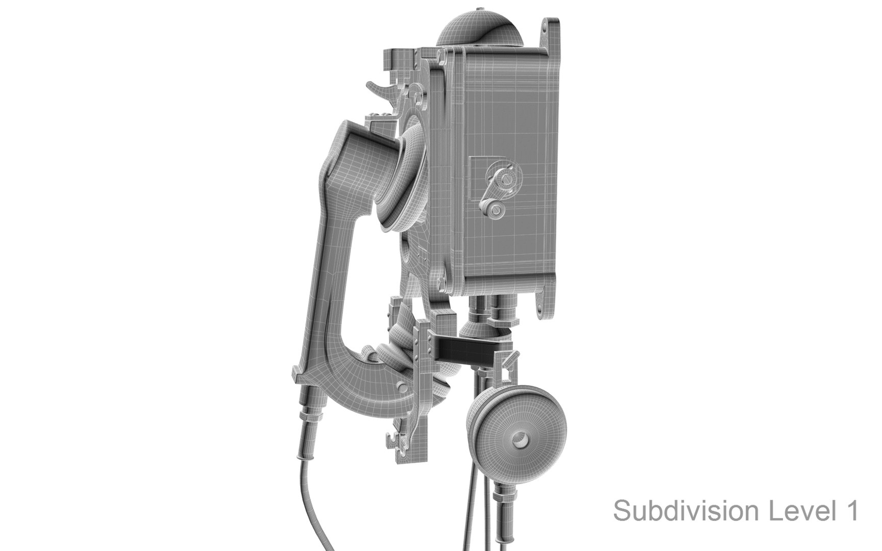 Ship Wall Telephone 3D Model - TurboSquid 2107202