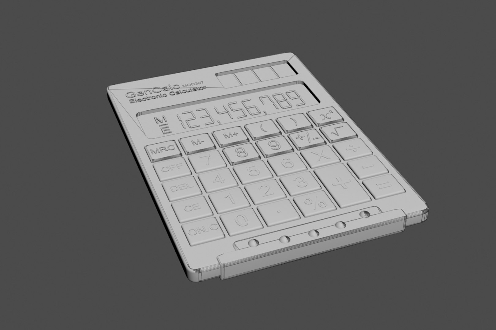 3D Model Calculator - TurboSquid 1301935