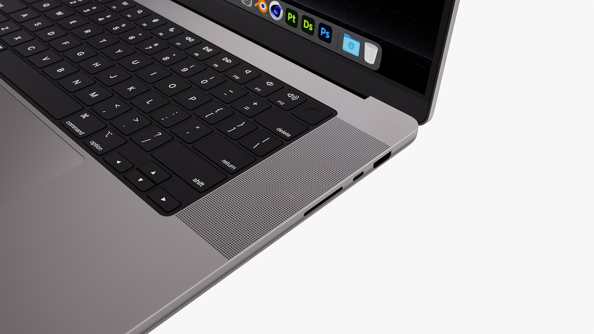 Apple MacBook Pro 16 Inch Space Gray 2023 With Magic Mouse 3D ...
