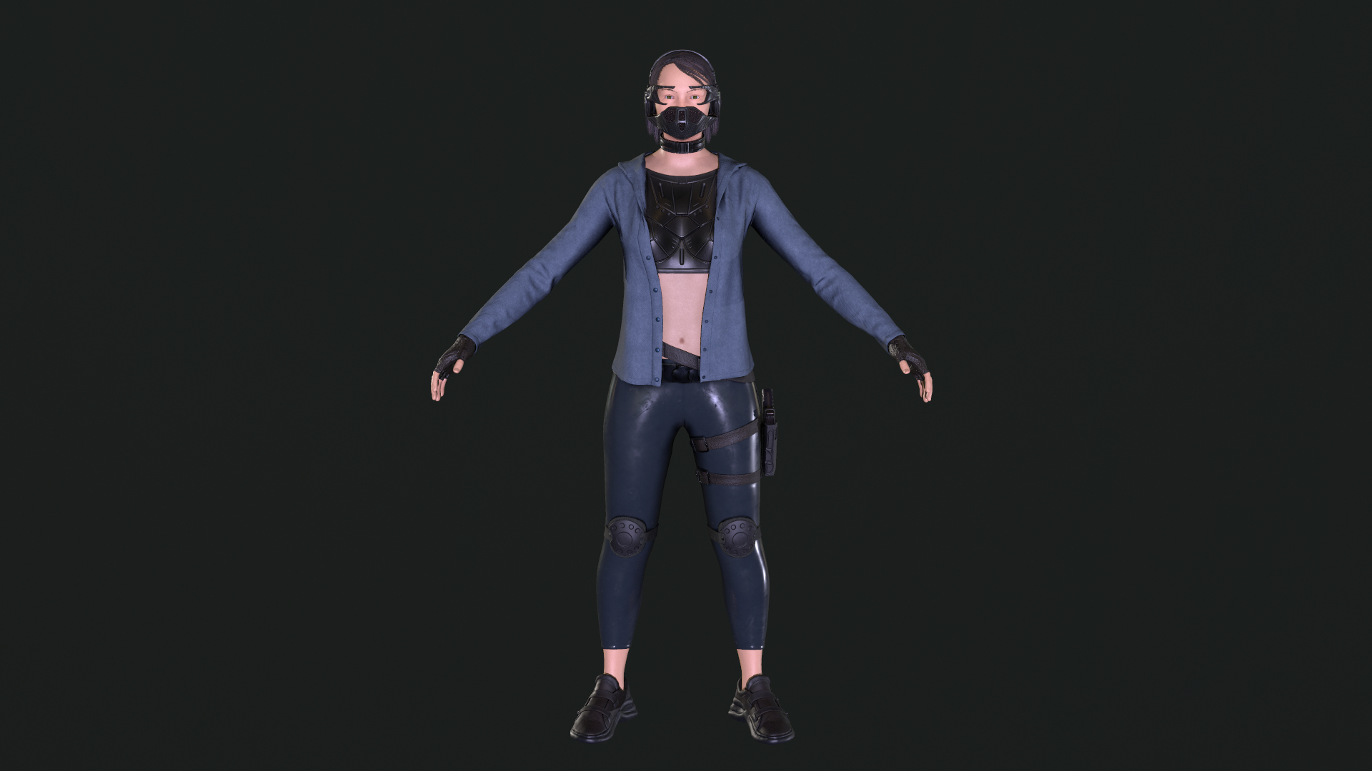 Survivor Vikki Model - TurboSquid 1893889