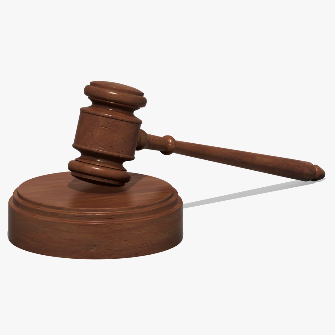 Gavel Block 3d Max
