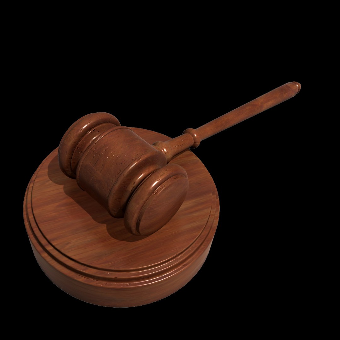 Gavel Block 3d Max