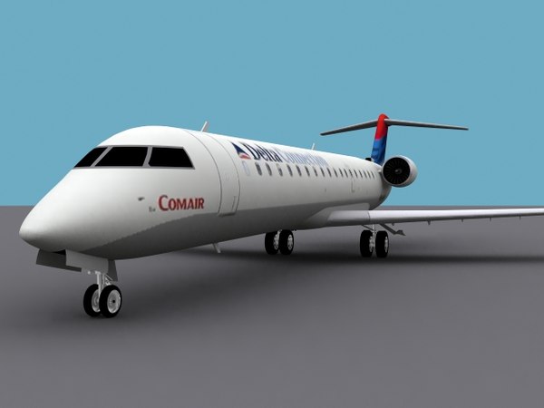 canadair rj-700 delta connection 3d dxf