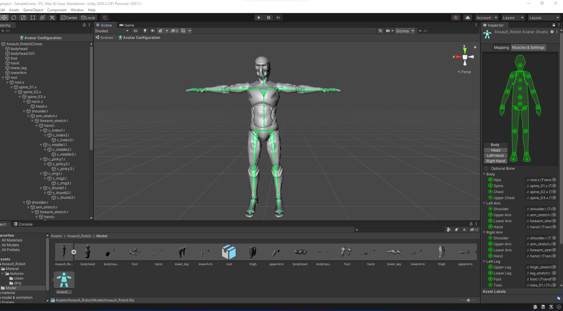 Assault Robot Rigged 3D - TurboSquid 1856331