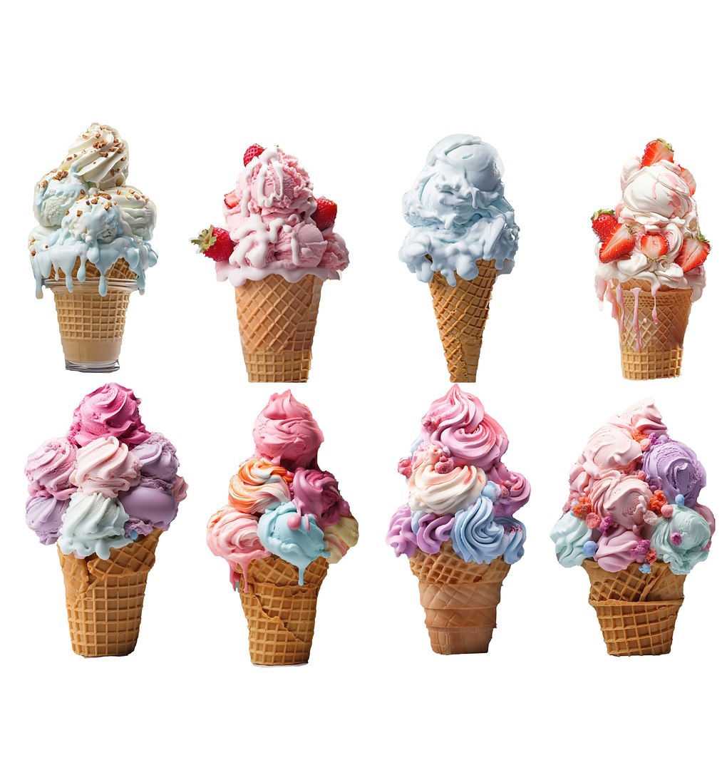 ICE-CREAM Mega Pack 16 Model - TurboSquid 2093898