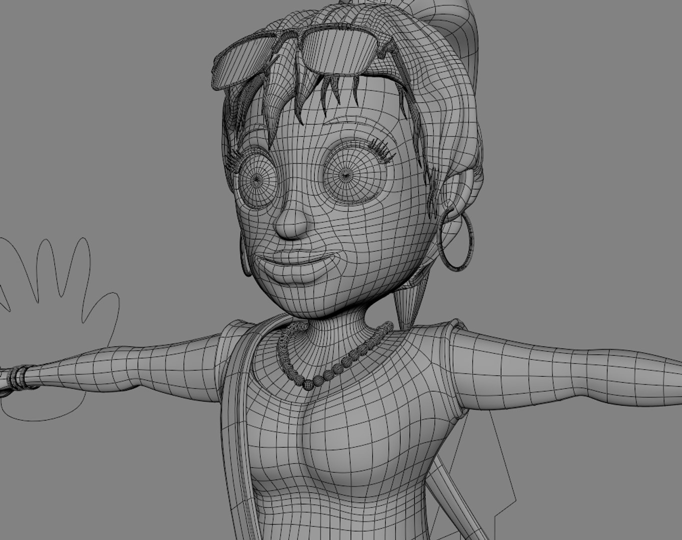 Character Setup 3D Model - TurboSquid 1167929