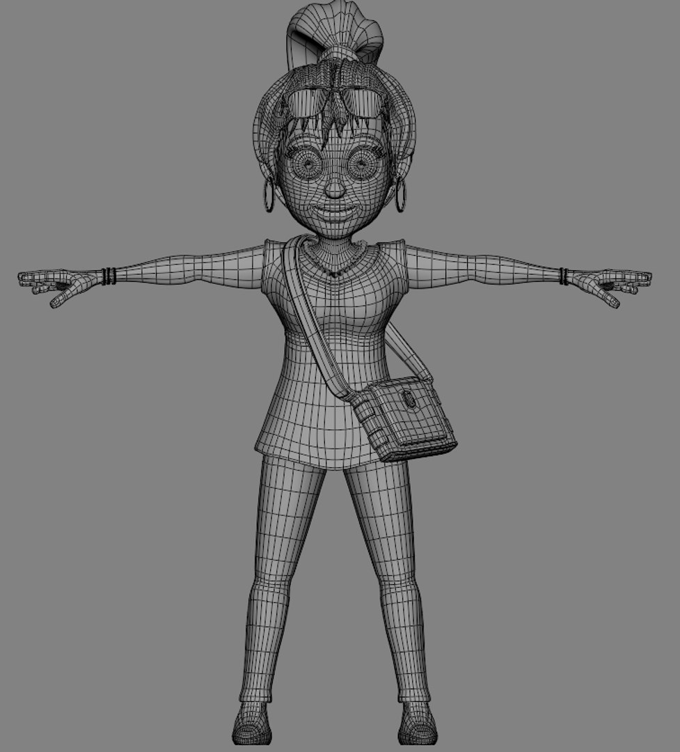 Character Setup 3D Model - TurboSquid 1167929