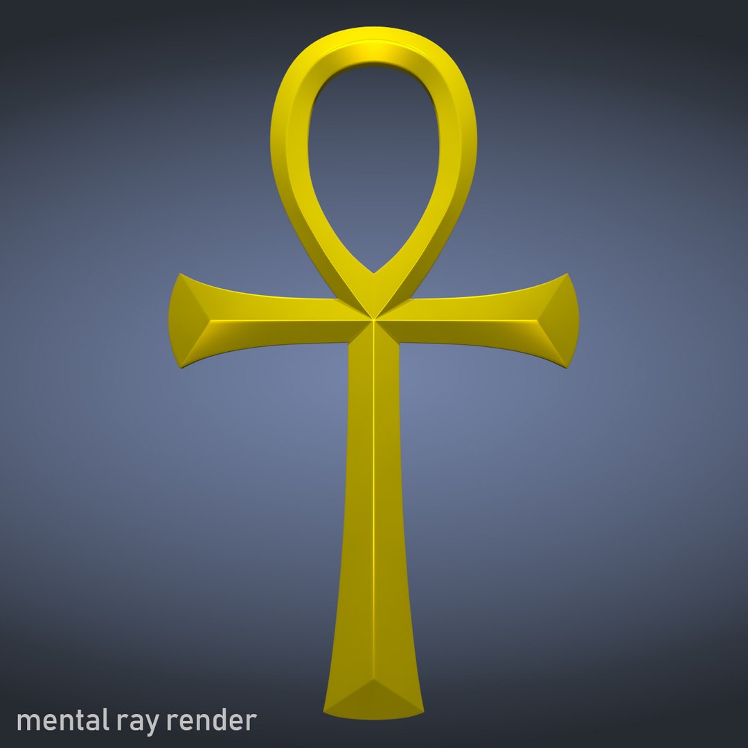 3d Model Ankh Symbol