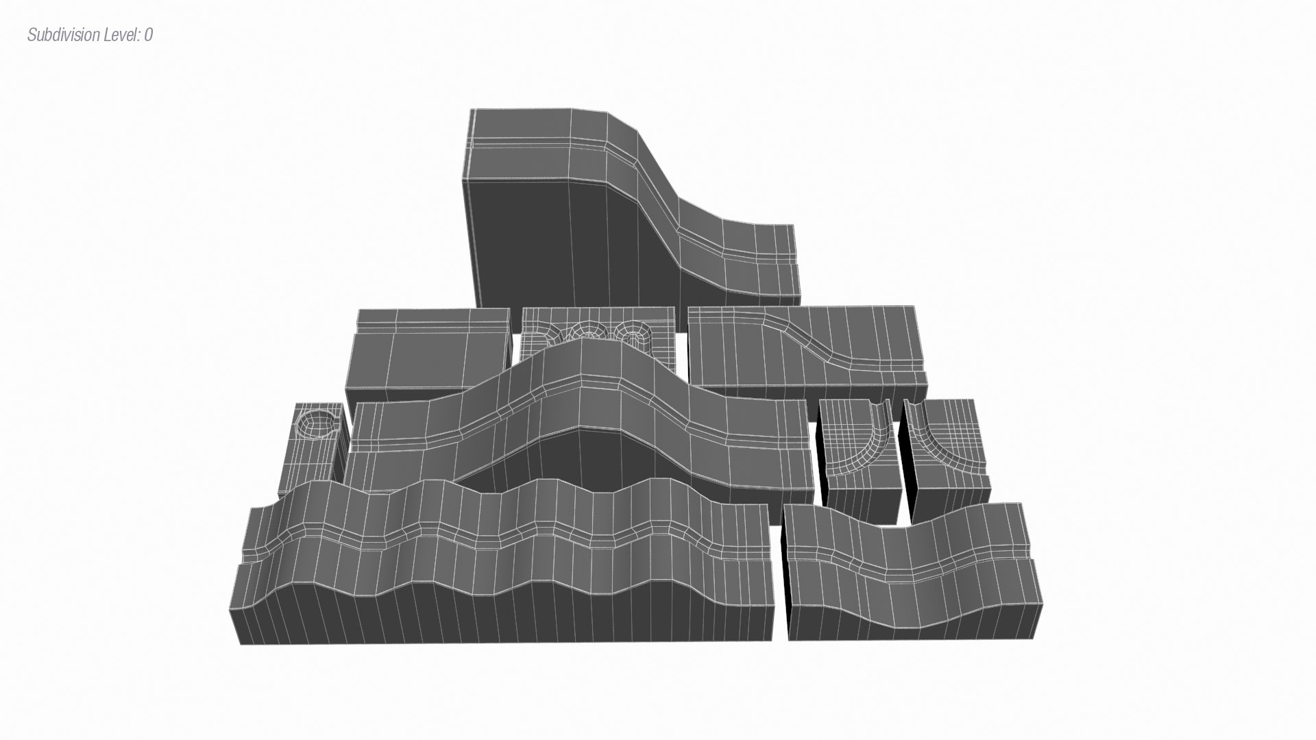 3D Path Ball Maze Kit - TurboSquid 1616397