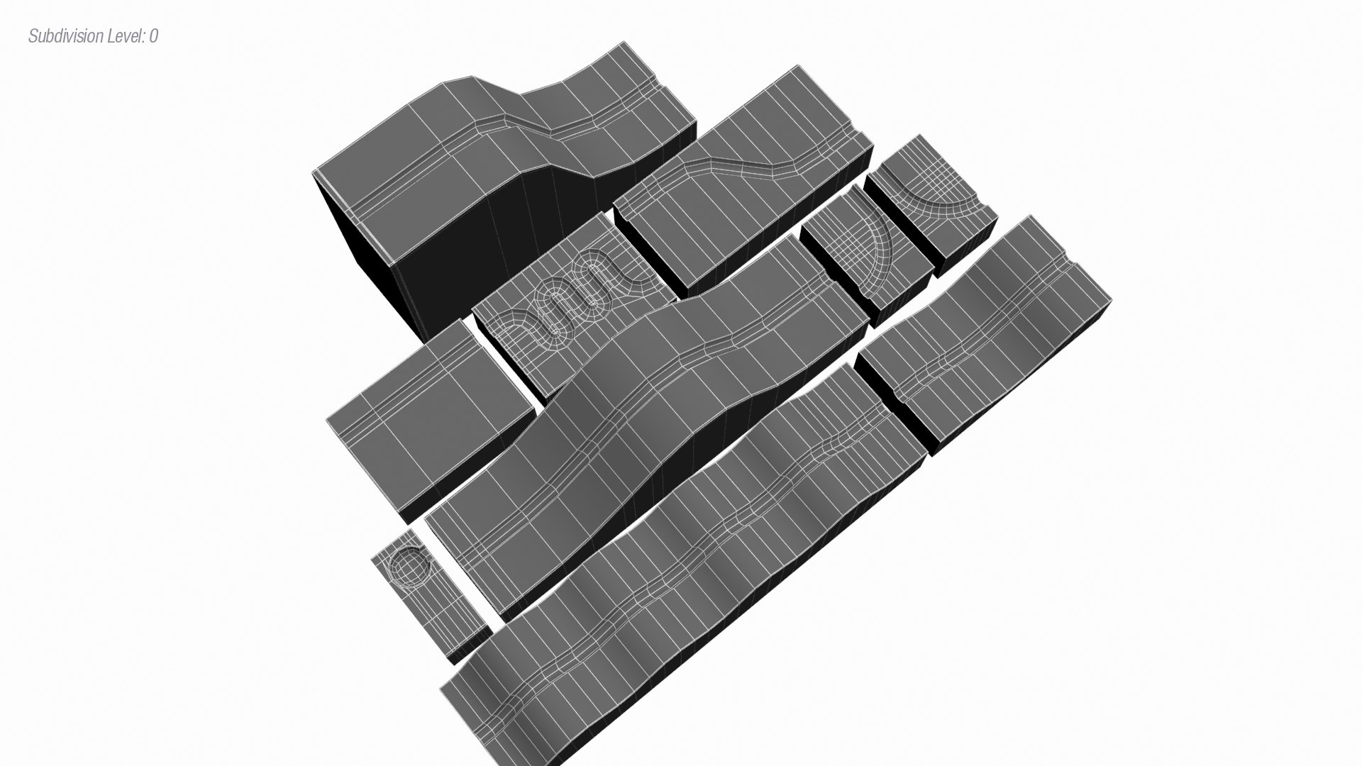 3D Path Ball Maze Kit - TurboSquid 1616397