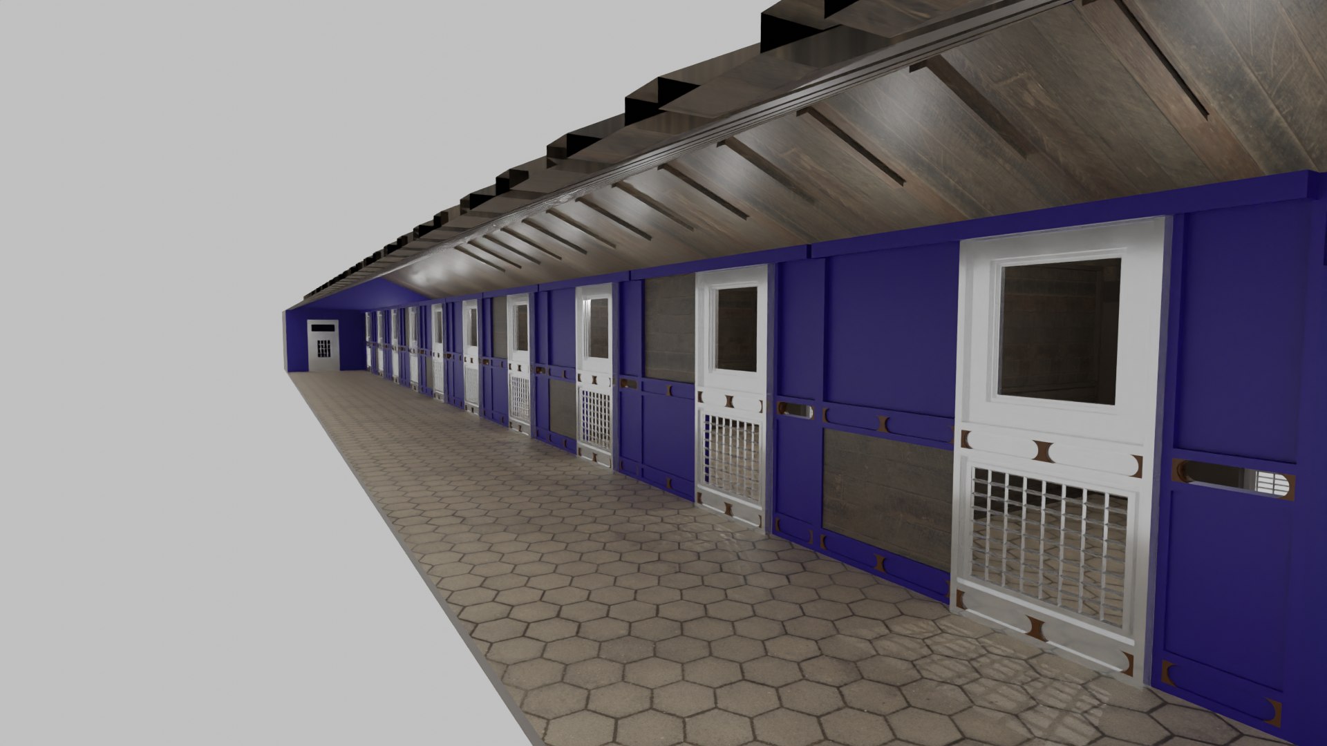 Horse Stable 3D Model - TurboSquid 2159066