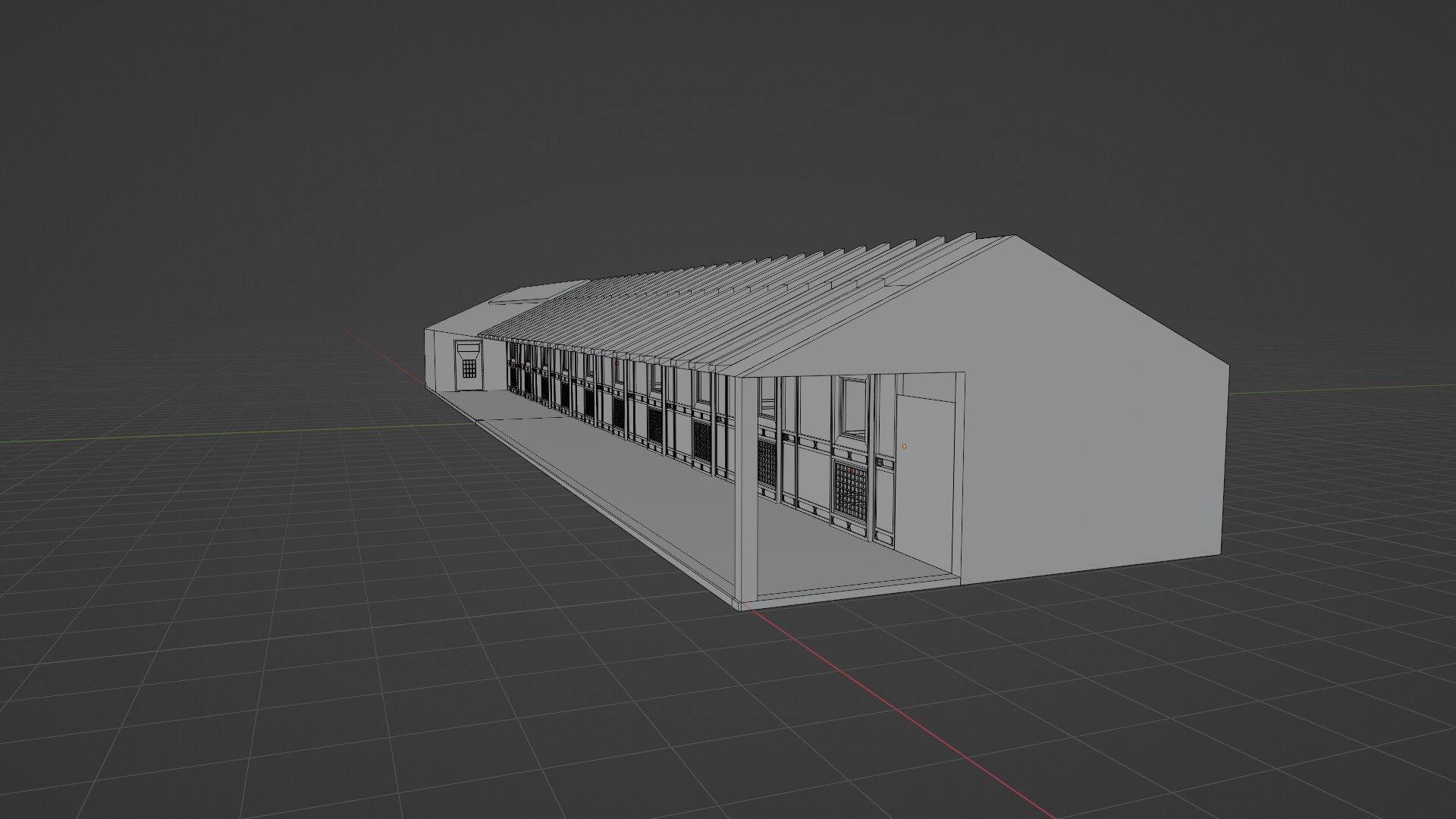 Horse Stable 3D Model - TurboSquid 2159066