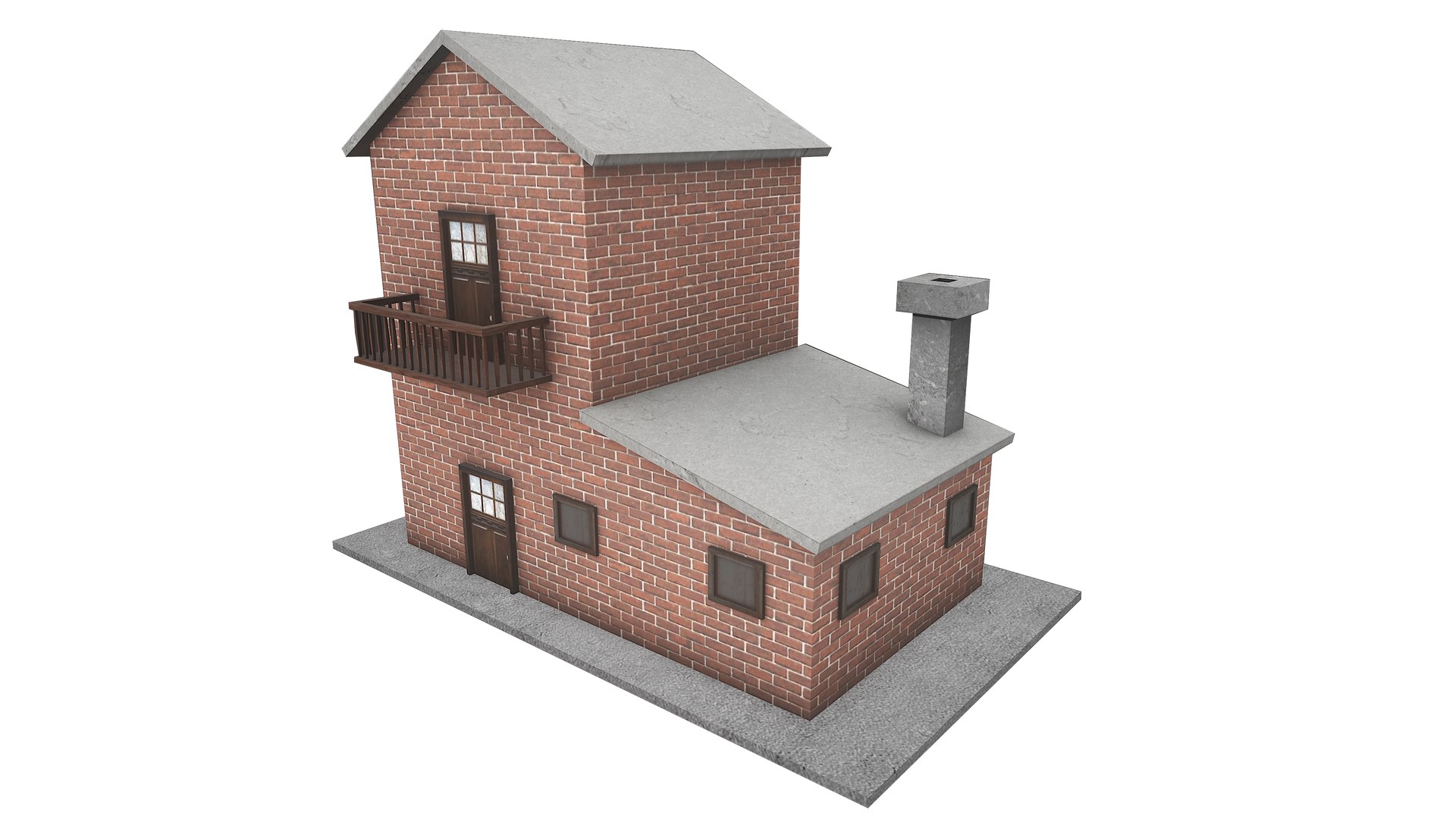 Gaming House 3D Model - TurboSquid 1723627