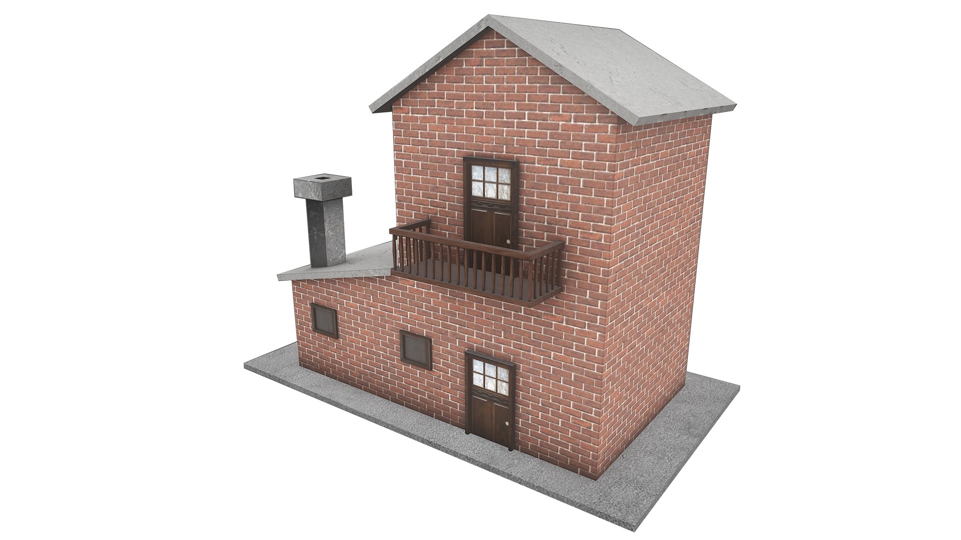 Gaming House 3D Model - TurboSquid 1723627