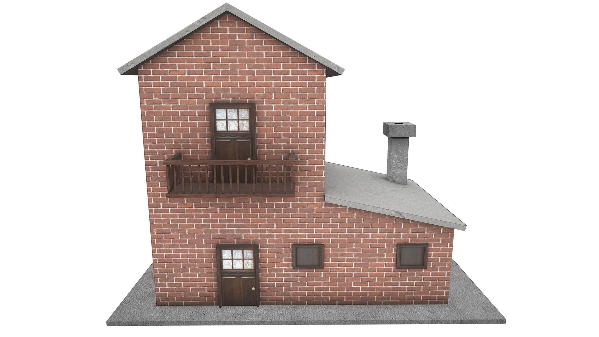 Gaming House 3D Model - TurboSquid 1723627