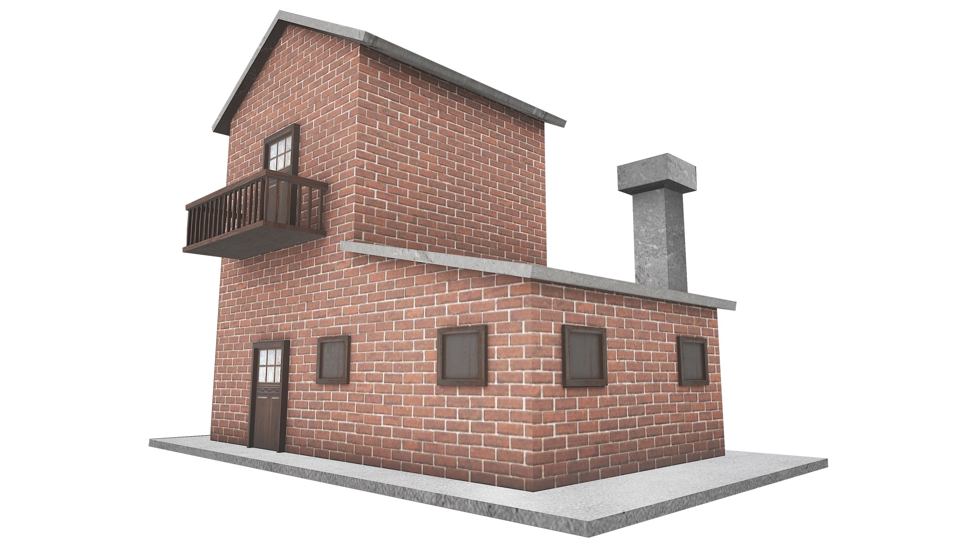 Gaming House 3D Model - TurboSquid 1723627