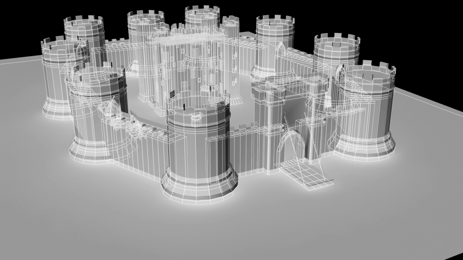 Fort 3D Model - TurboSquid 1323270