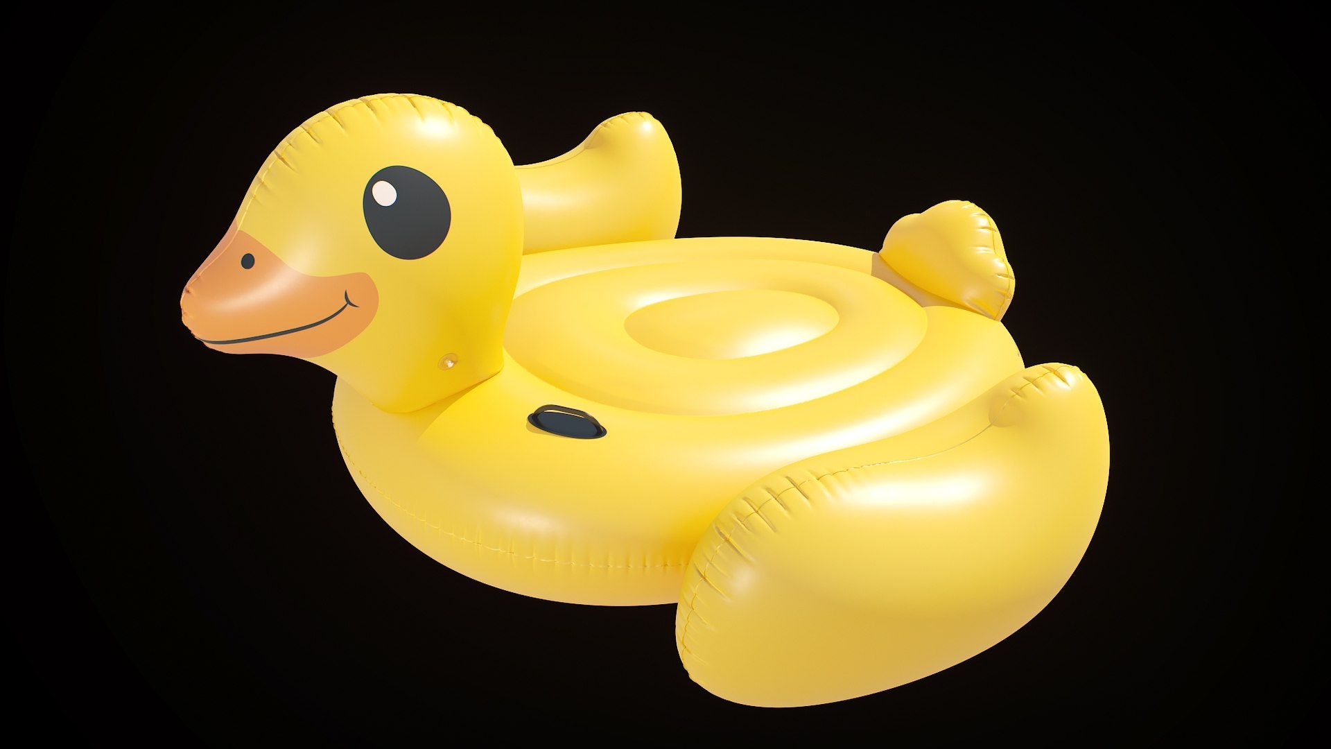3D Intex Mega Yellow Duck Island - TurboSquid 1778099