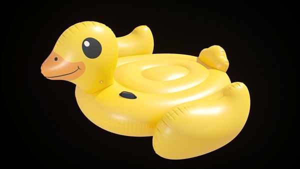 3D Intex mega yellow duck island - TurboSquid 1778099