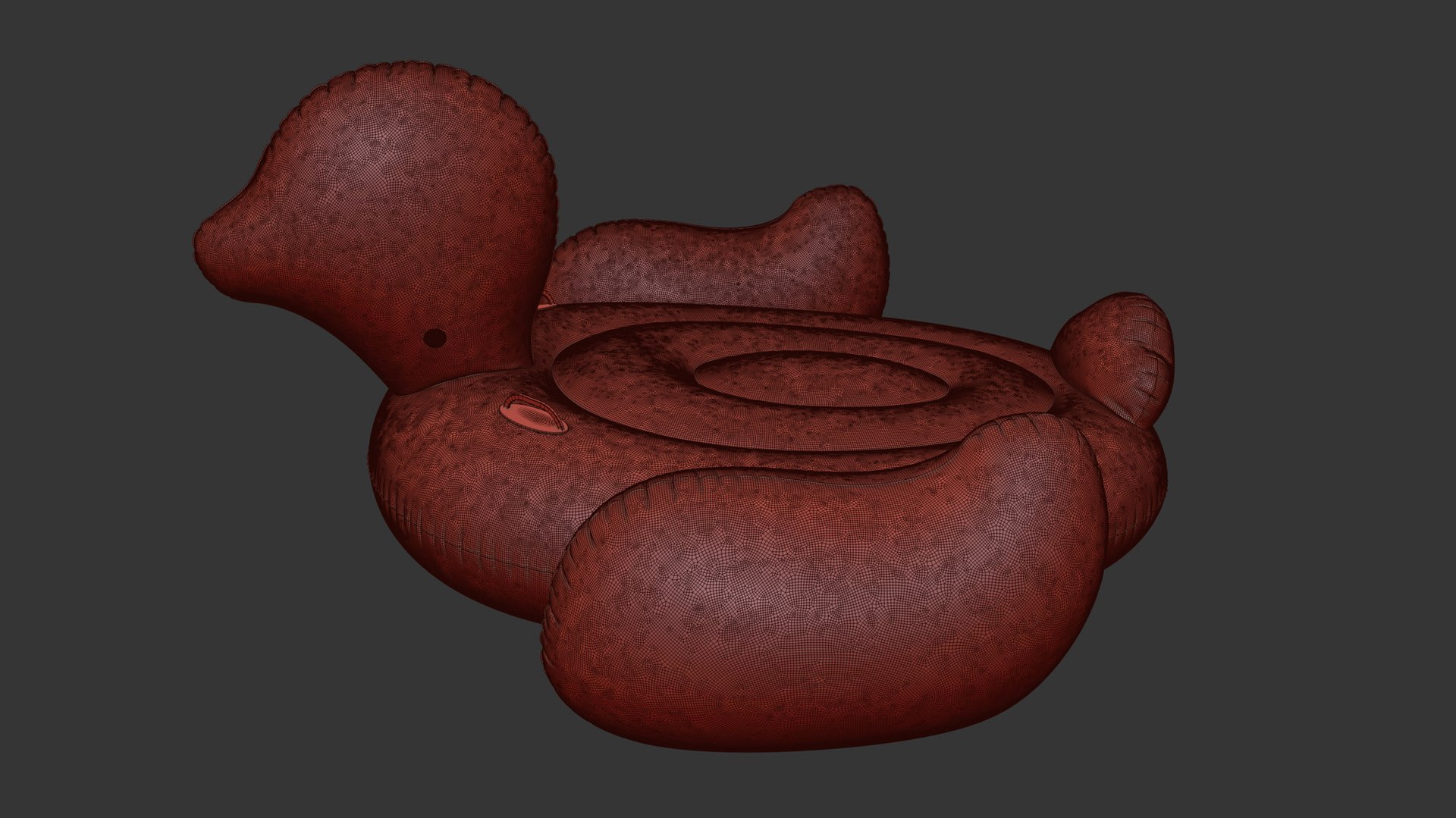 3D Intex Mega Yellow Duck Island - TurboSquid 1778099