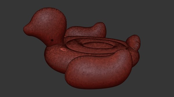 3D Intex mega yellow duck island - TurboSquid 1778099