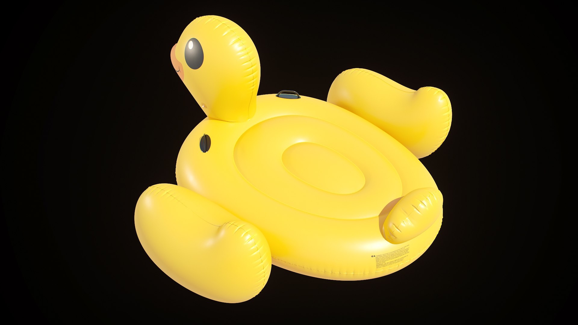 3D Intex Mega Yellow Duck Island - TurboSquid 1778099