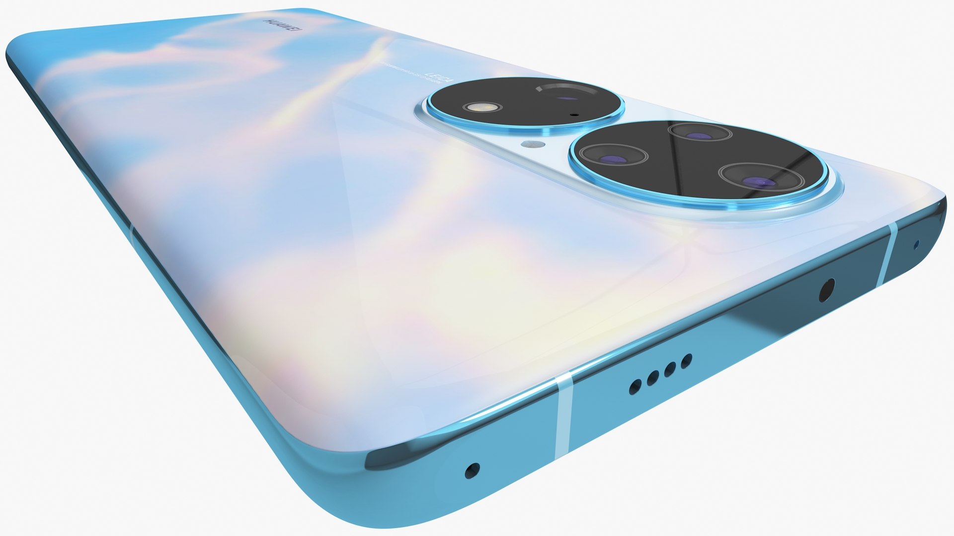 Huawei P50 Pro Blue 3D Model - TurboSquid 1845421