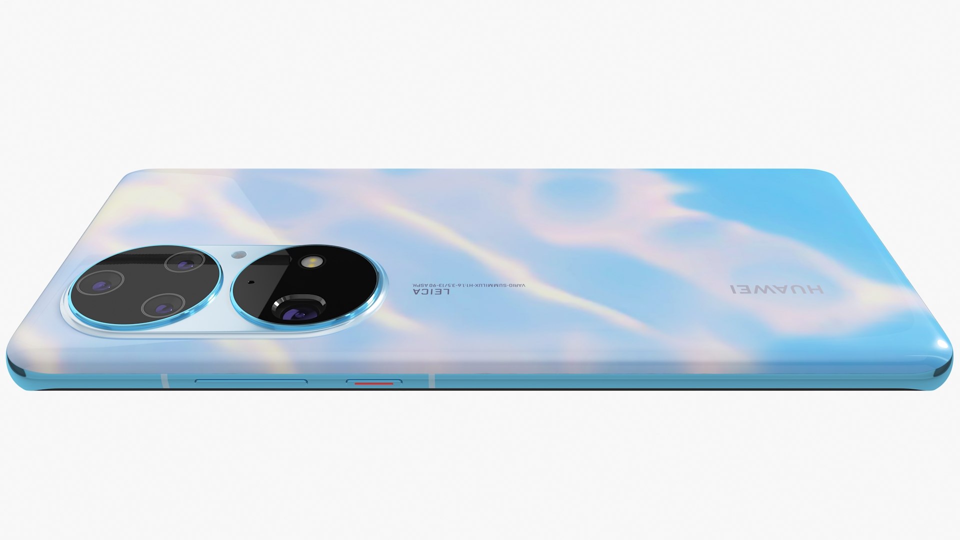 Huawei P50 Pro Blue 3D Model - TurboSquid 1845421