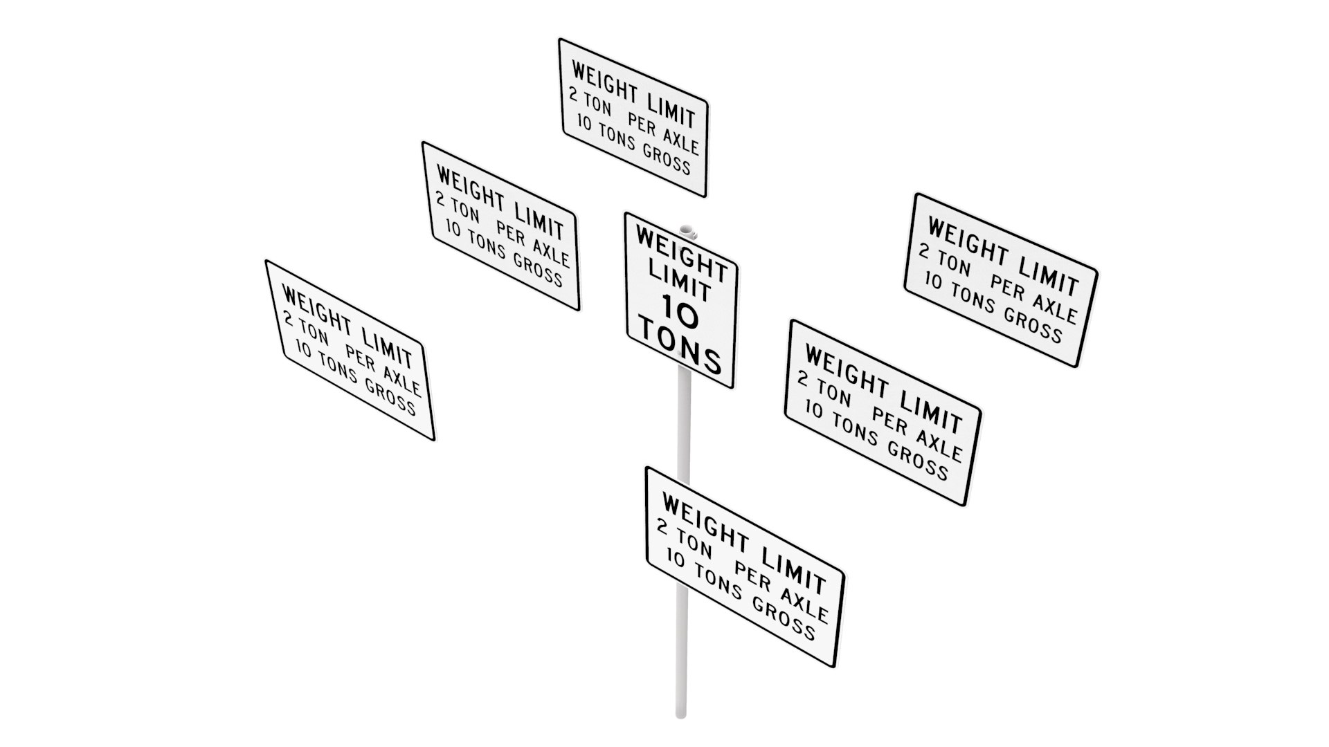 Road Sign - R12 3D Model - TurboSquid 1383192