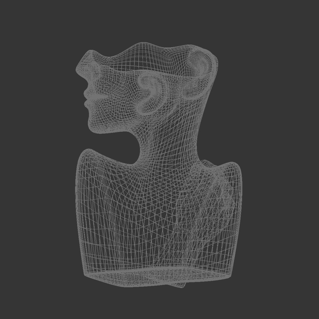 Human Face Art Vase 2 3D Model - TurboSquid 1819790