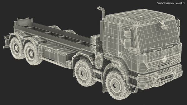 Heavy Utility Truck 8x8 model - TurboSquid 1790645