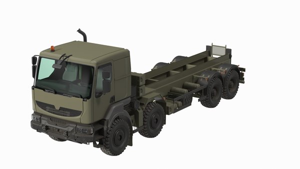 Heavy Utility Truck 8x8 model - TurboSquid 1790645