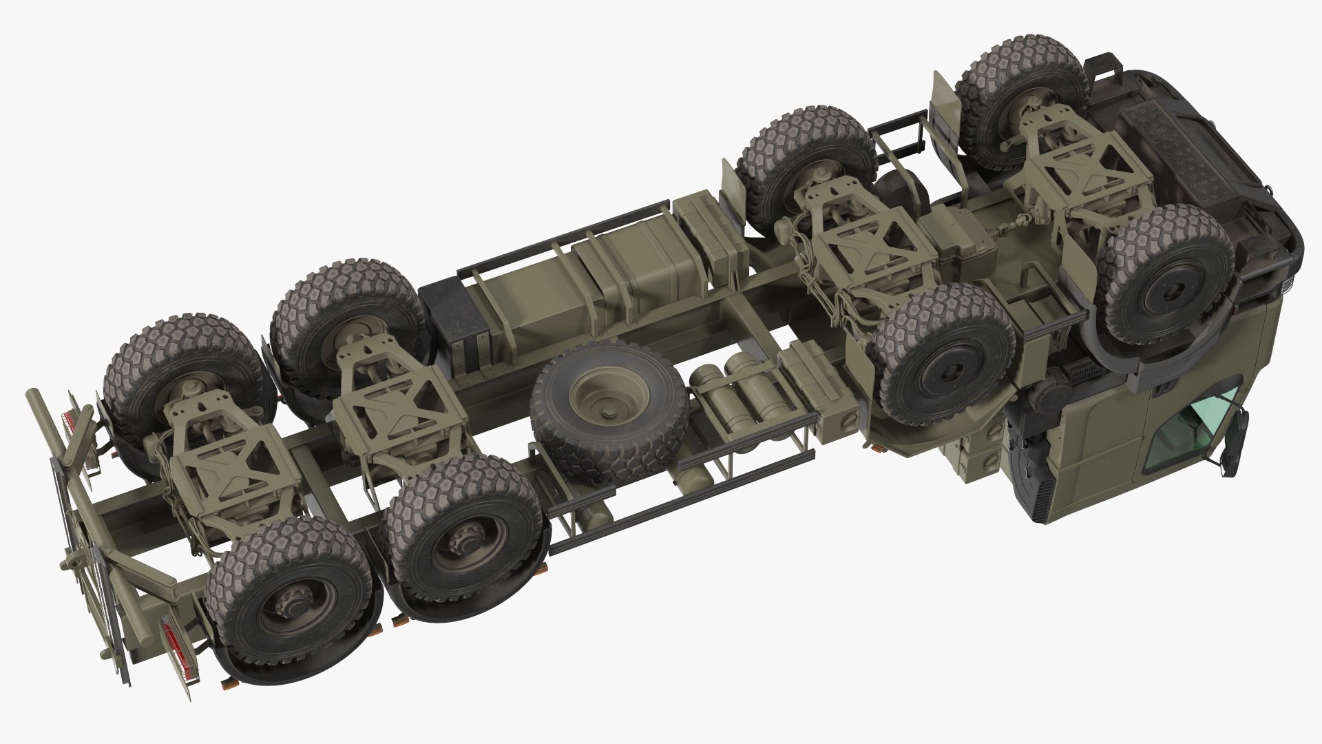 Heavy Utility Truck 8x8 Model - TurboSquid 1790645