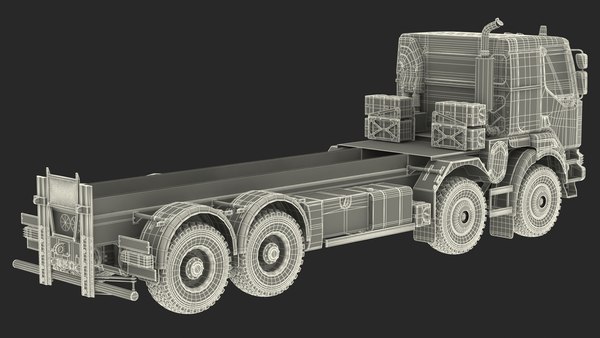 Heavy Utility Truck 8x8 model - TurboSquid 1790645