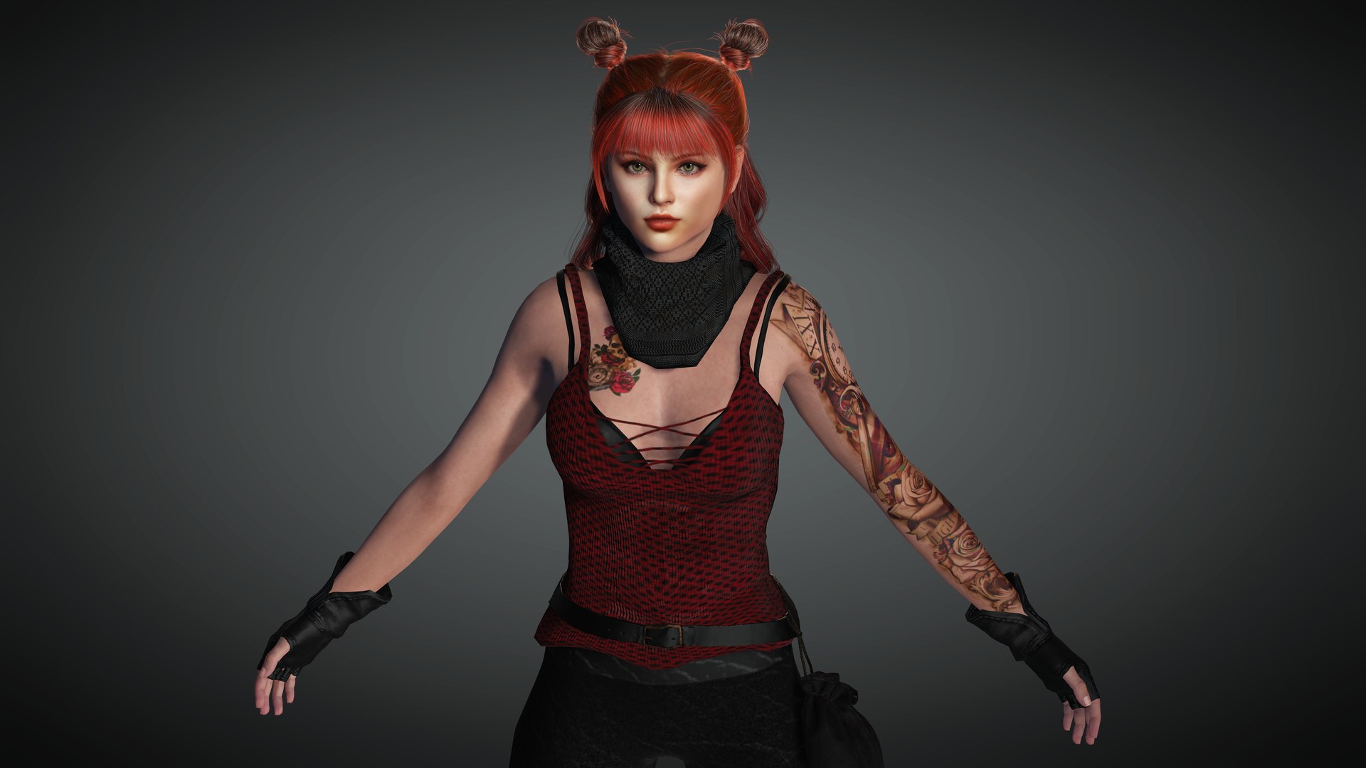 3D 3D AAA Realistic Female Character 04 - TurboSquid 1905874