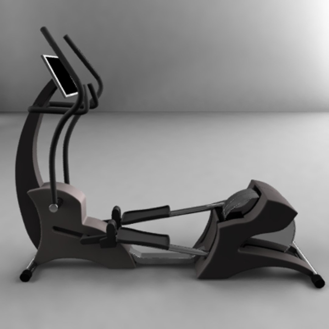 3d model elliptical cardio