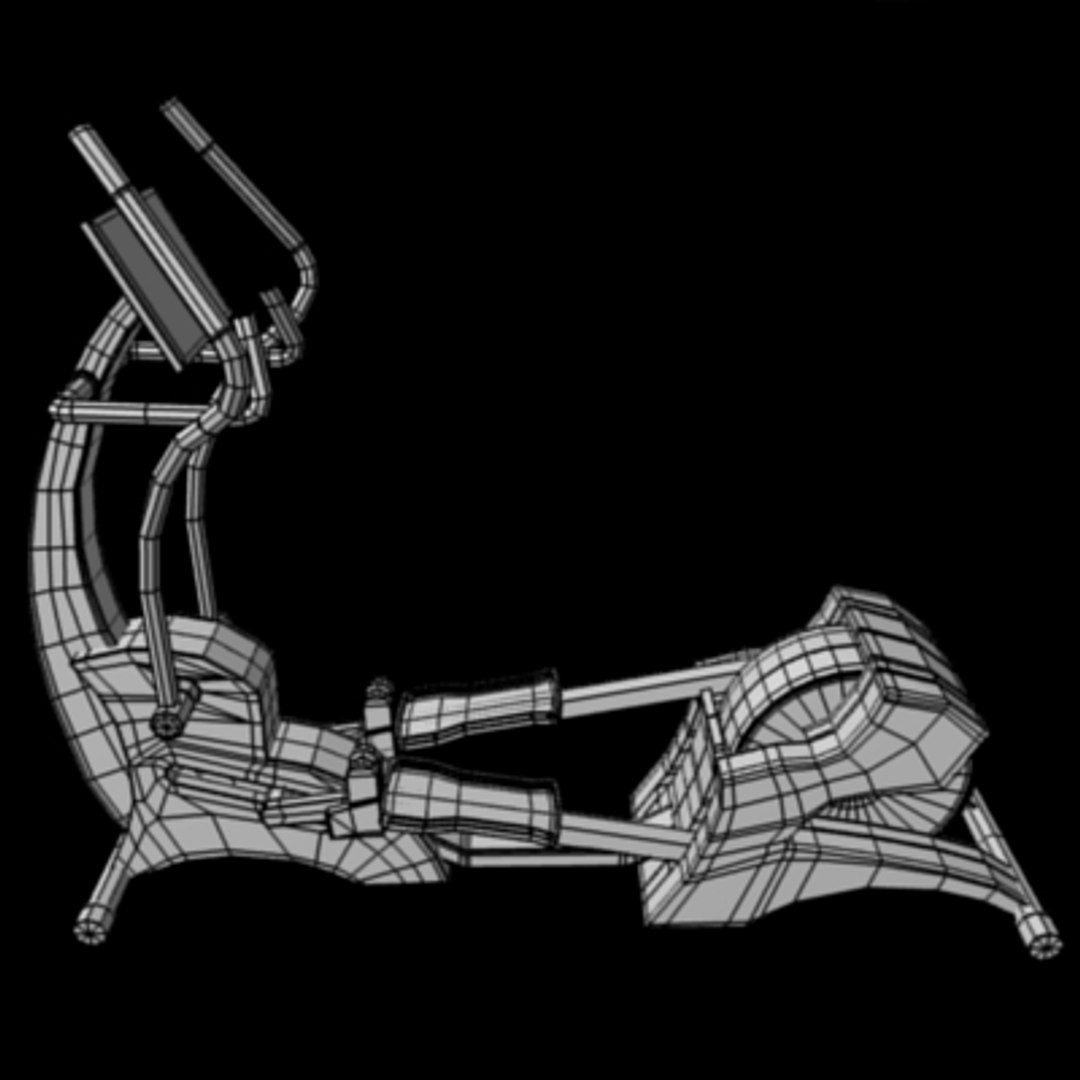 3d model elliptical cardio