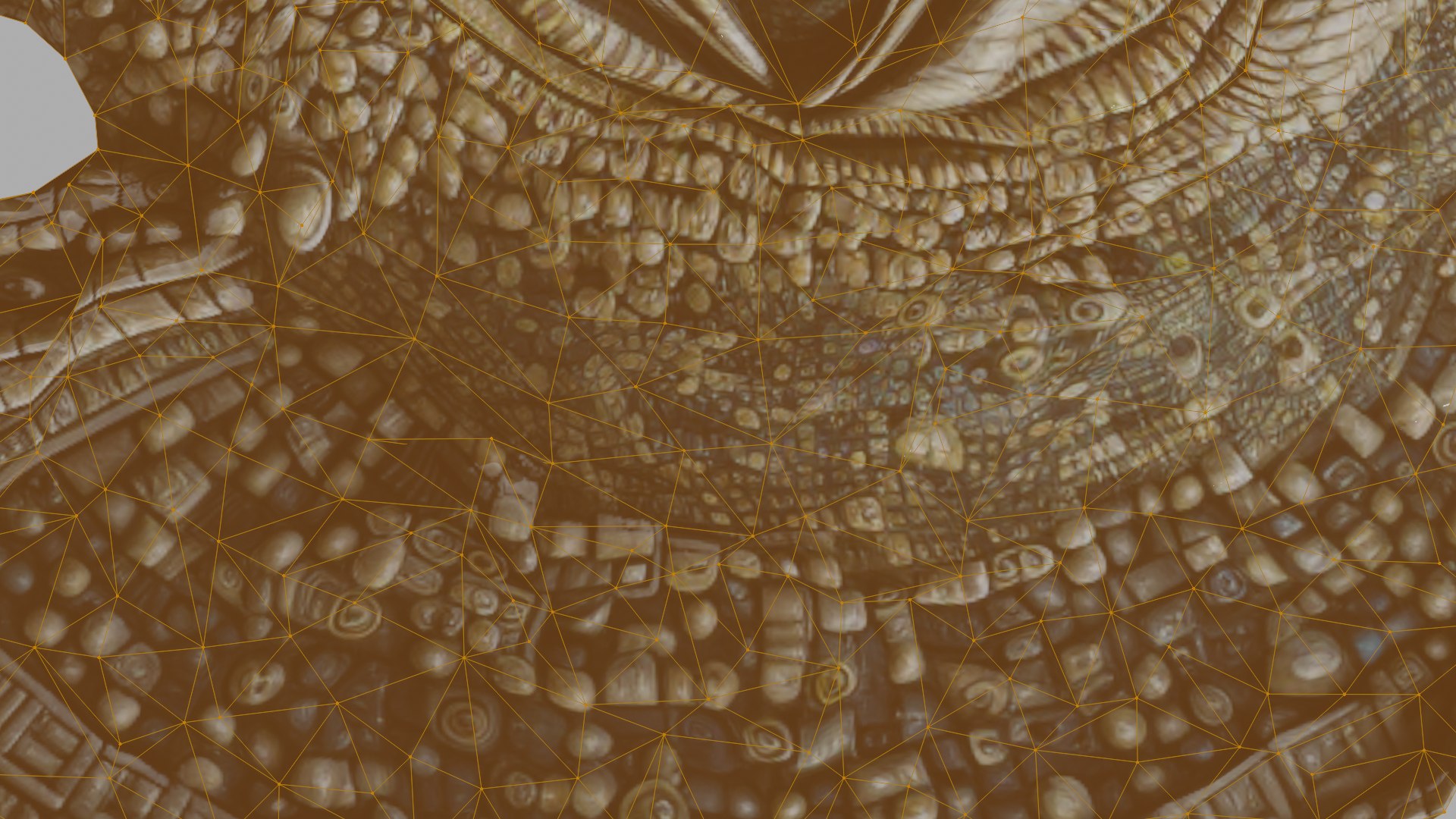 3D Alien Sea Space God Mosaic With Materials And Textures - TurboSquid ...