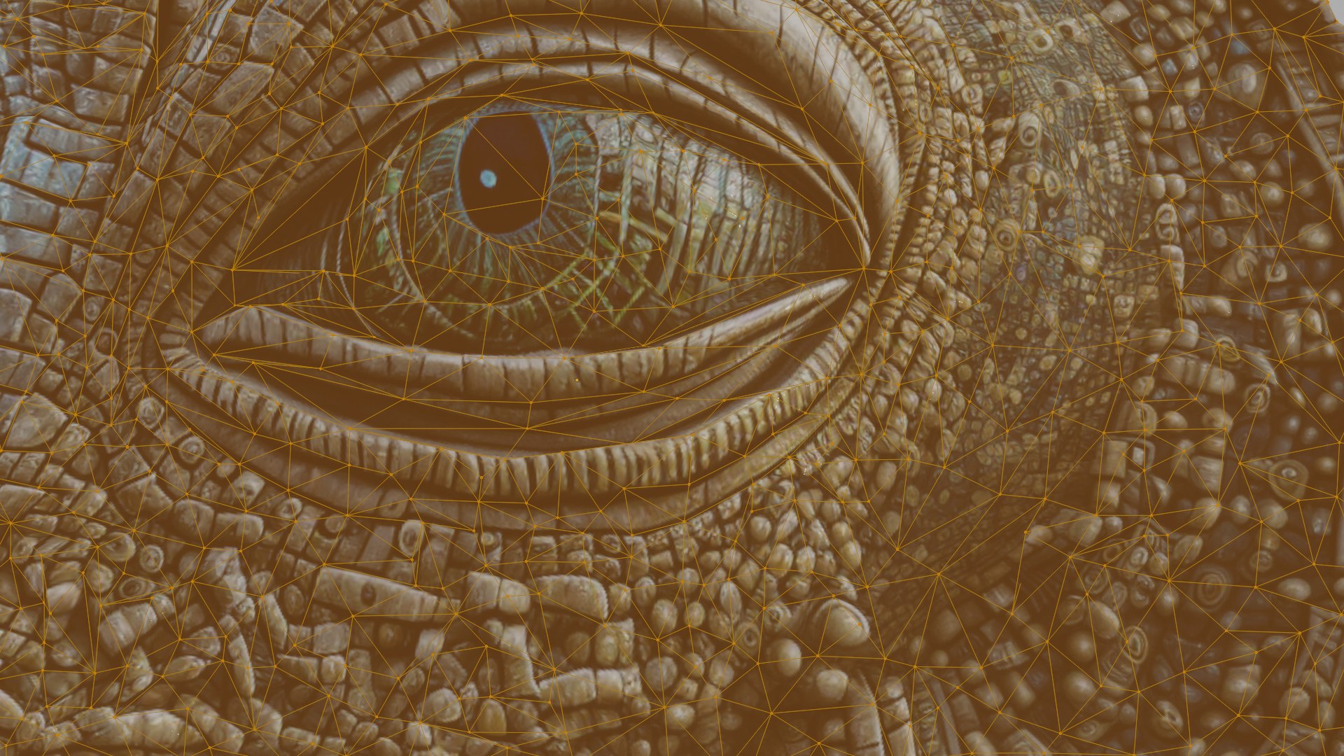 3D Alien Sea Space God Mosaic With Materials And Textures - TurboSquid ...