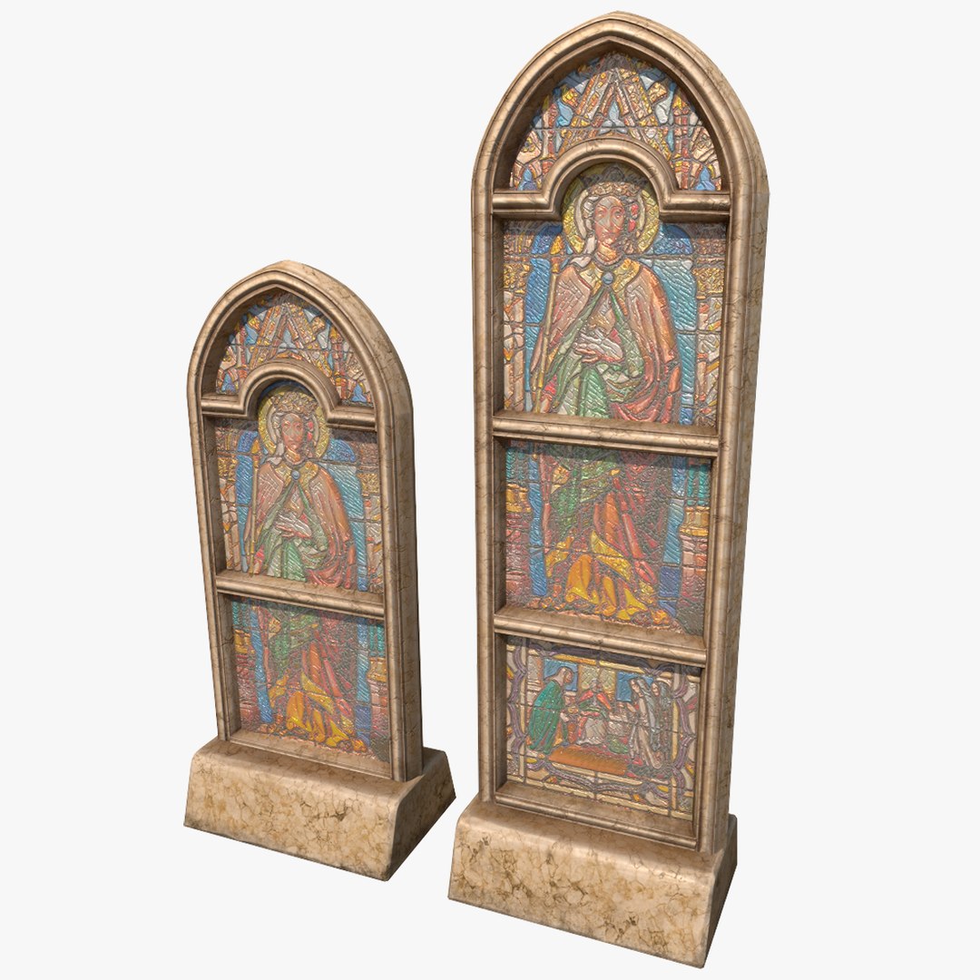 3D Church Window - TurboSquid 1819317