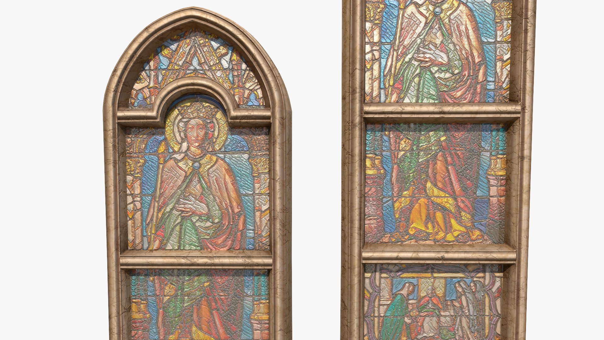 3D Church Window - TurboSquid 1819317