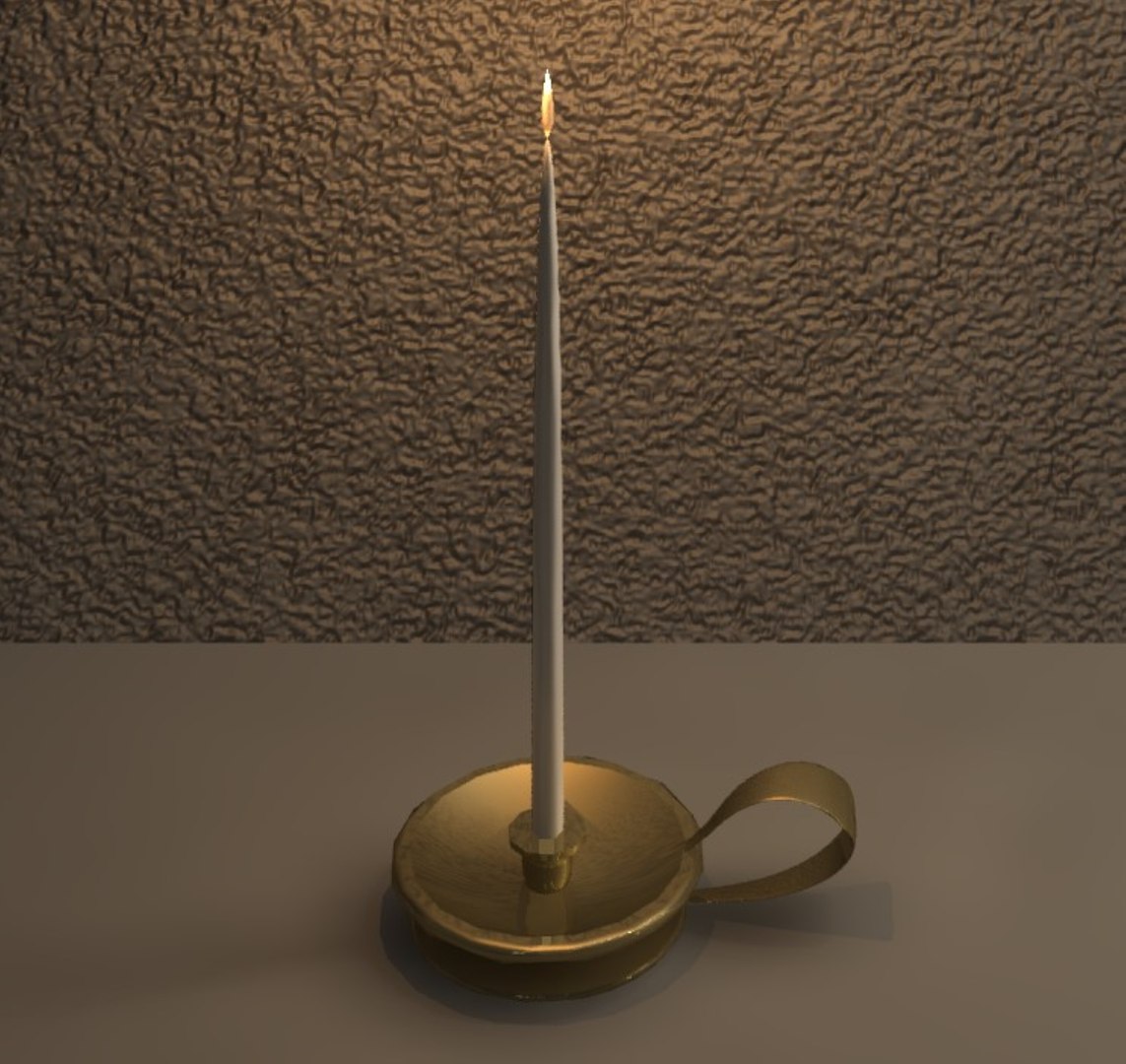 3D Handle Candle Model - TurboSquid 2269620