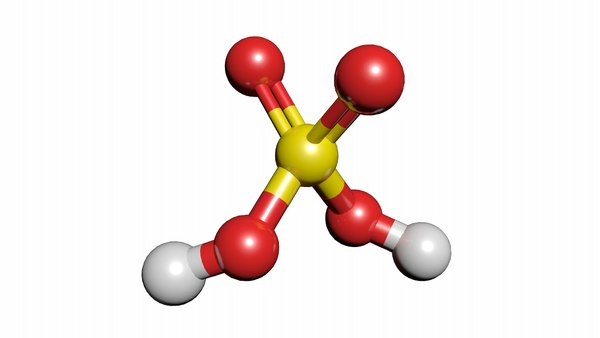 3D model sulfuric acid h2so4 - TurboSquid 1427182