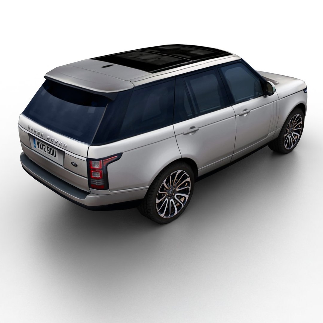 3d 3ds 2012 Land Rover Range