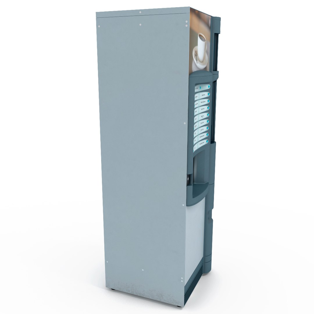 3ds max coffee vending machine v1