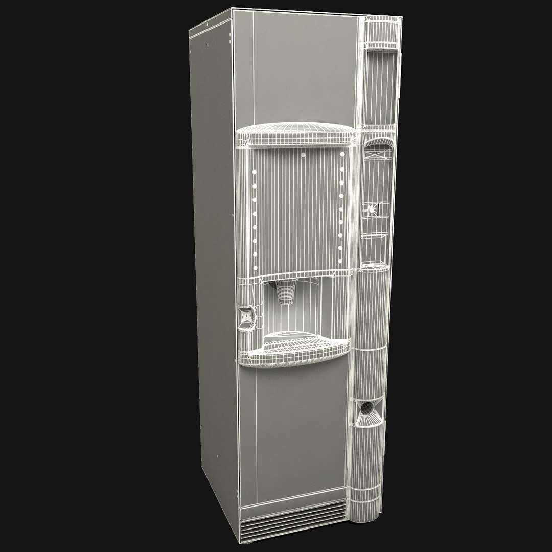 3ds max coffee vending machine v1